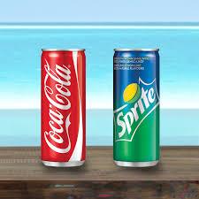 Coca-cola and Sprite tin 320mlX 2CANS | Shopee Malaysia
