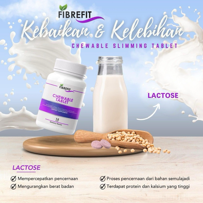 FIBREFIT CHEWABLE TABLET(ORIGINAL HQ) | Shopee Malaysia