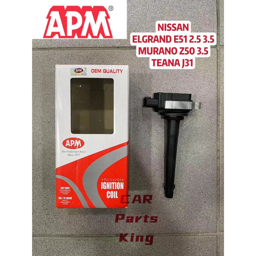 ( 100% ORIGINAL APM ) NISSAN ELGRAND E51 MURANO Z50 TEANA J31 IGNITION COIL | Shopee Malaysia