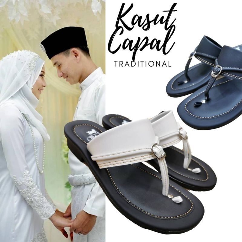 Men's Capal traditional sandal 8861/plus size/ chappal dewasa | Shopee ...