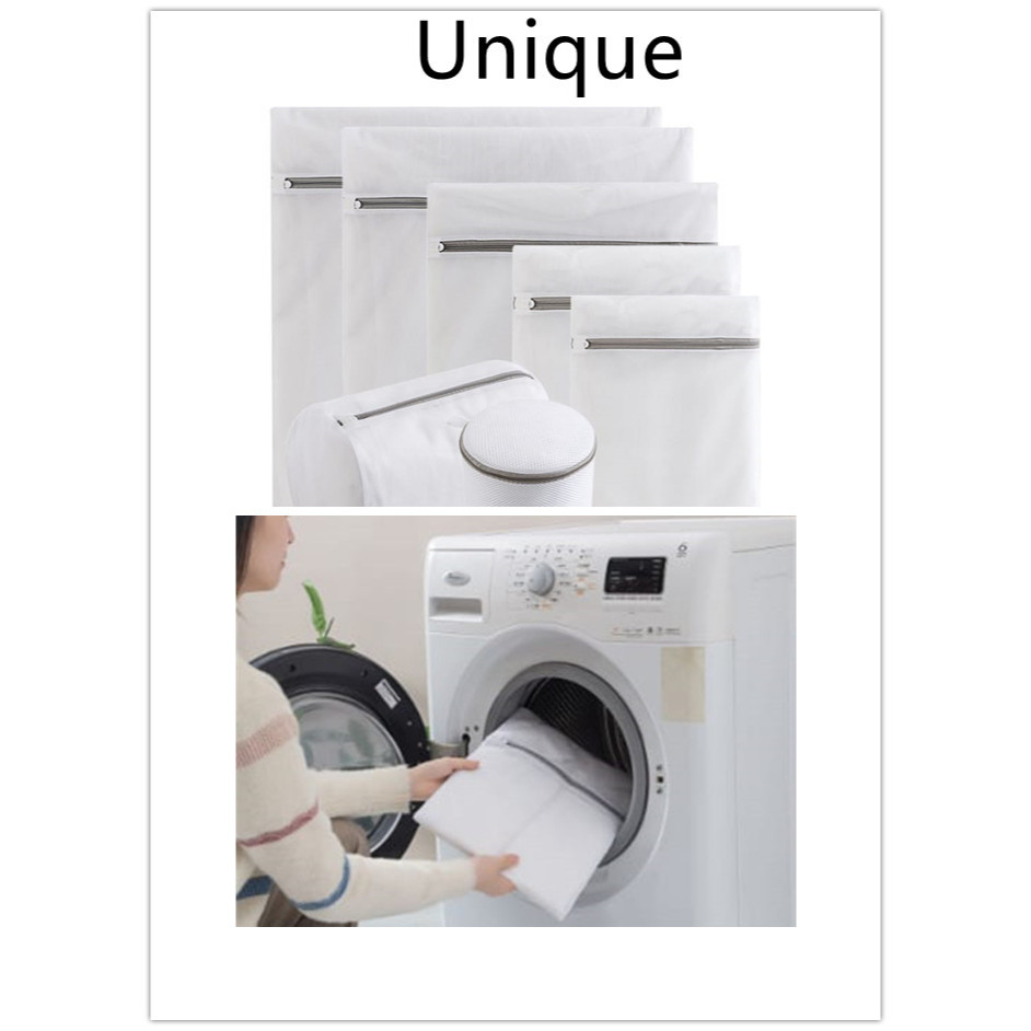 [READY STOCK] 70g Thick Fine Mesh Laundry Bag Underwear Washing Bag ...