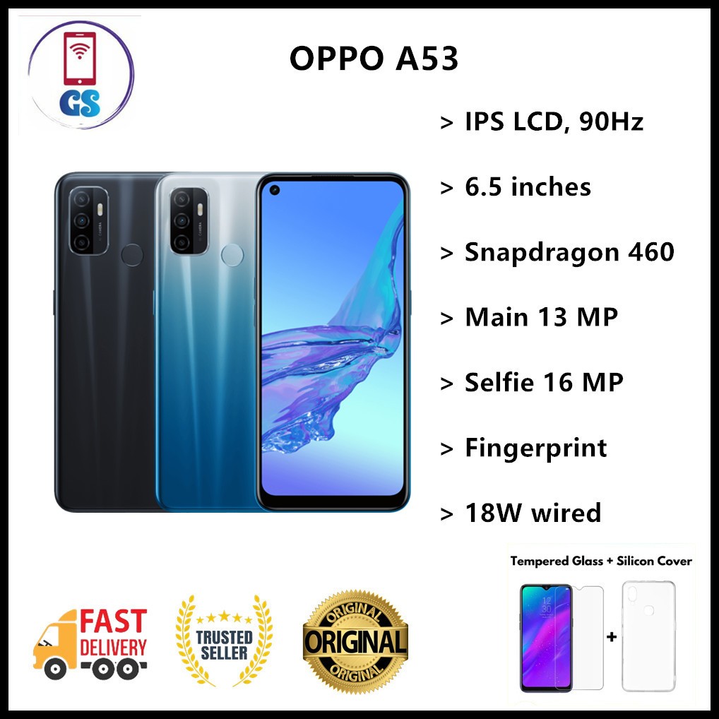 OPPO A53 - ORIGINAL USED SECONDHAND FREE FULLSET | Shopee Malaysia