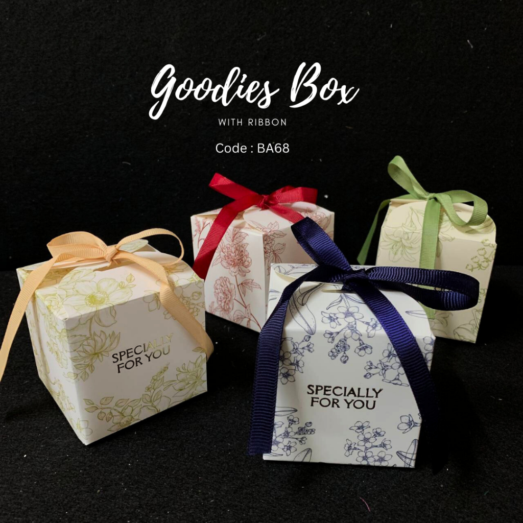 10pcs Goodies Box Only | Wedding Party Birthday | Goodies Gift Box ...