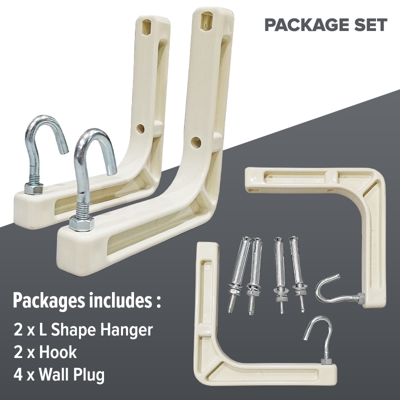 Projector Screen Bracket Hanger Hook Projector Wall Mount L Holder ...