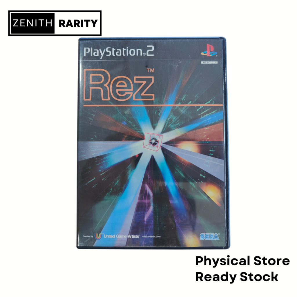 Zenith Rarity Sony Playstation 2 PS2 game Rez | Shopee Malaysia