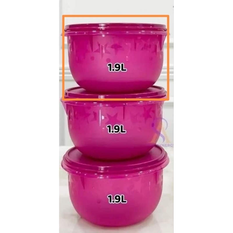 TUPPERWARE TWINKLE BOWL 1.9L AND FIX N MIX 1.9L (1PCS) | Shopee Malaysia