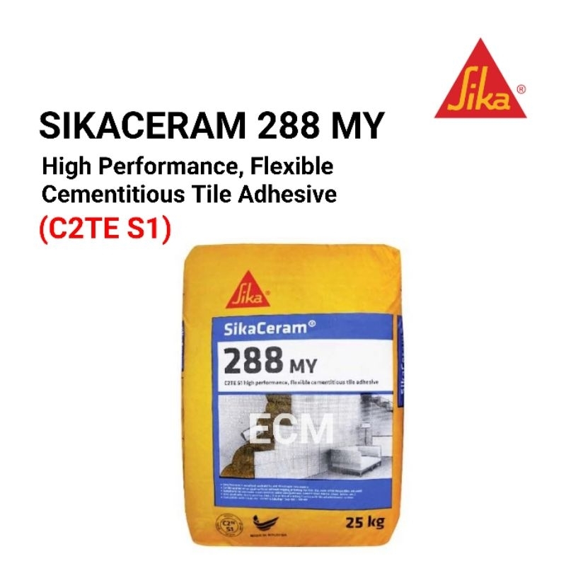 SIKACERAM 288 MY (25KG) GRADE C2TE S1 High Performance, Flexible ...
