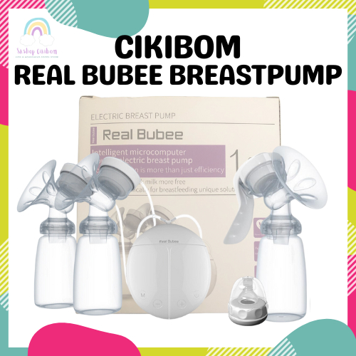 Real Bubee Breastpump | Manual Single Double Electric | Pam Susu Manual ...