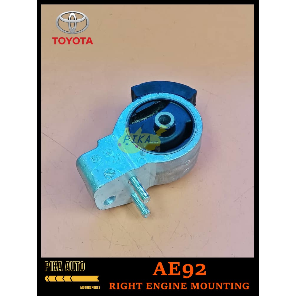 TOYOTA AE92 RIGHT ENGINE MOUNTING 12362-15160 | Shopee Malaysia