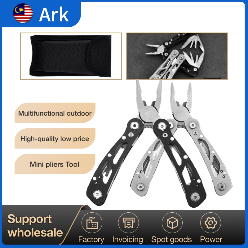 Ark 🇲🇾 Multifunctional tool folding pliers knife camping outdoor ...