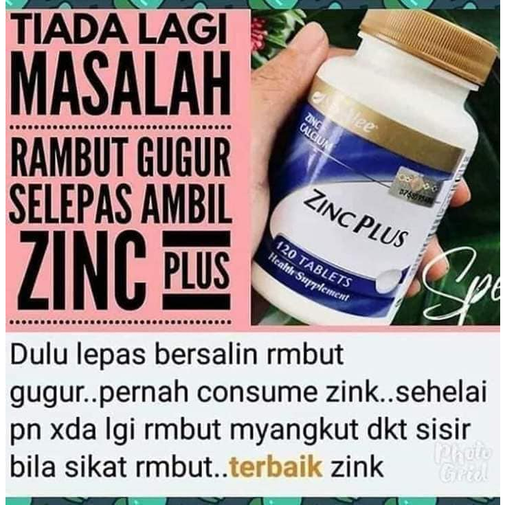 Shaklee Shak Lee Zinc Plus (120 tablets) | Shopee Malaysia