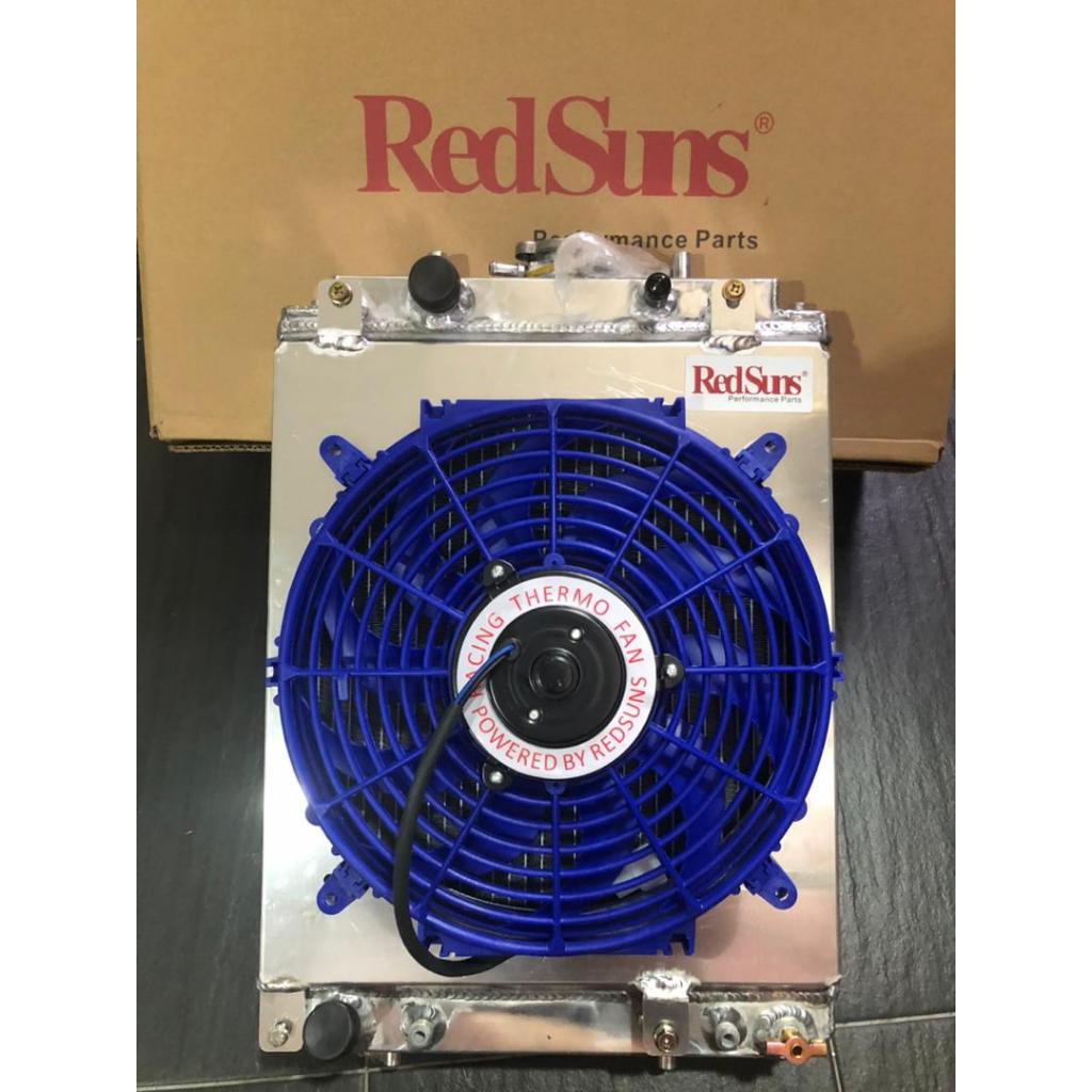 RedSuns Kelisa / Kenari Radiator 2 row 3 row MANUAL AUTO + Fan Shroud ...