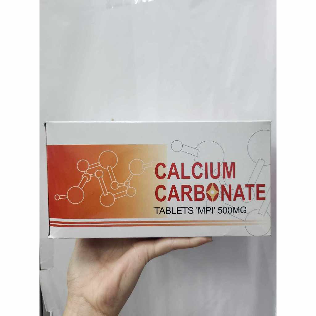 (100STP/BOX) Calcium Carbonate 500mg Tablet MPI | Shopee Malaysia