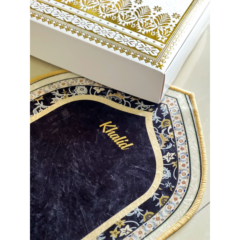 SEJADAH TRAVEL CUSTOM NAMA & GIFT BOX KOTAK DOORGIFT | Shopee Malaysia