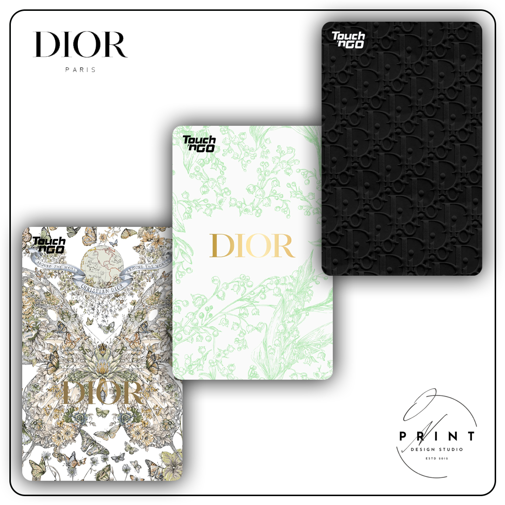 [Dior] High Quality - Tng / Touch n Go Card Sticker - ATM Card Sticker ...
