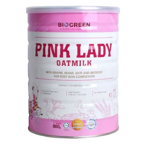 Biogreen Pink Lady Oatmilk (HALAL) 800g (Exp : Nov 2025) | Shopee Malaysia