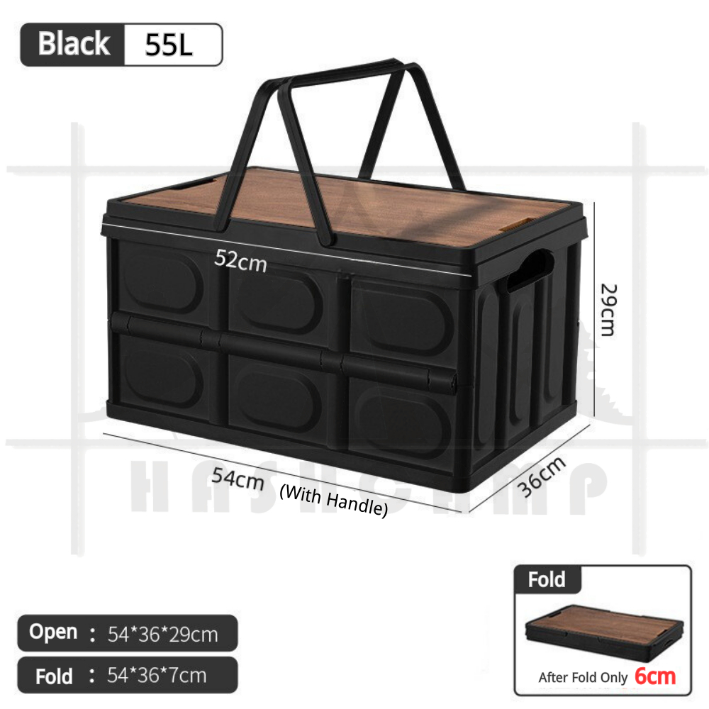Camping Storage Organizer Box Portable Stackable Camping Outdoor ...