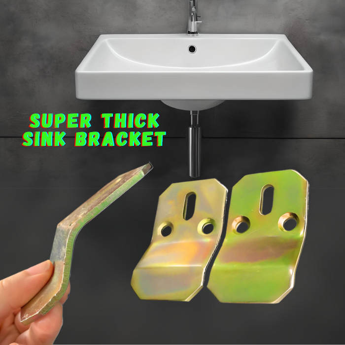 [Xhome] RAINBOW Basin Bracket (Bundle), Bracket Singki Cuci Muka ...