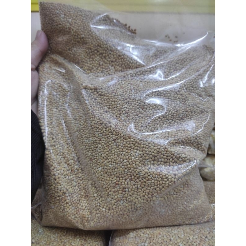 Sekoi Kuning Makanan Burung 1kg Repack | Shopee Malaysia
