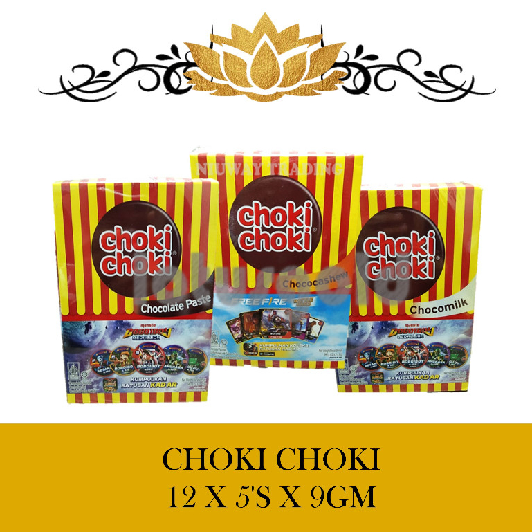 CHOKI CHOKI 12 X 5'S X 9GM | Shopee Malaysia