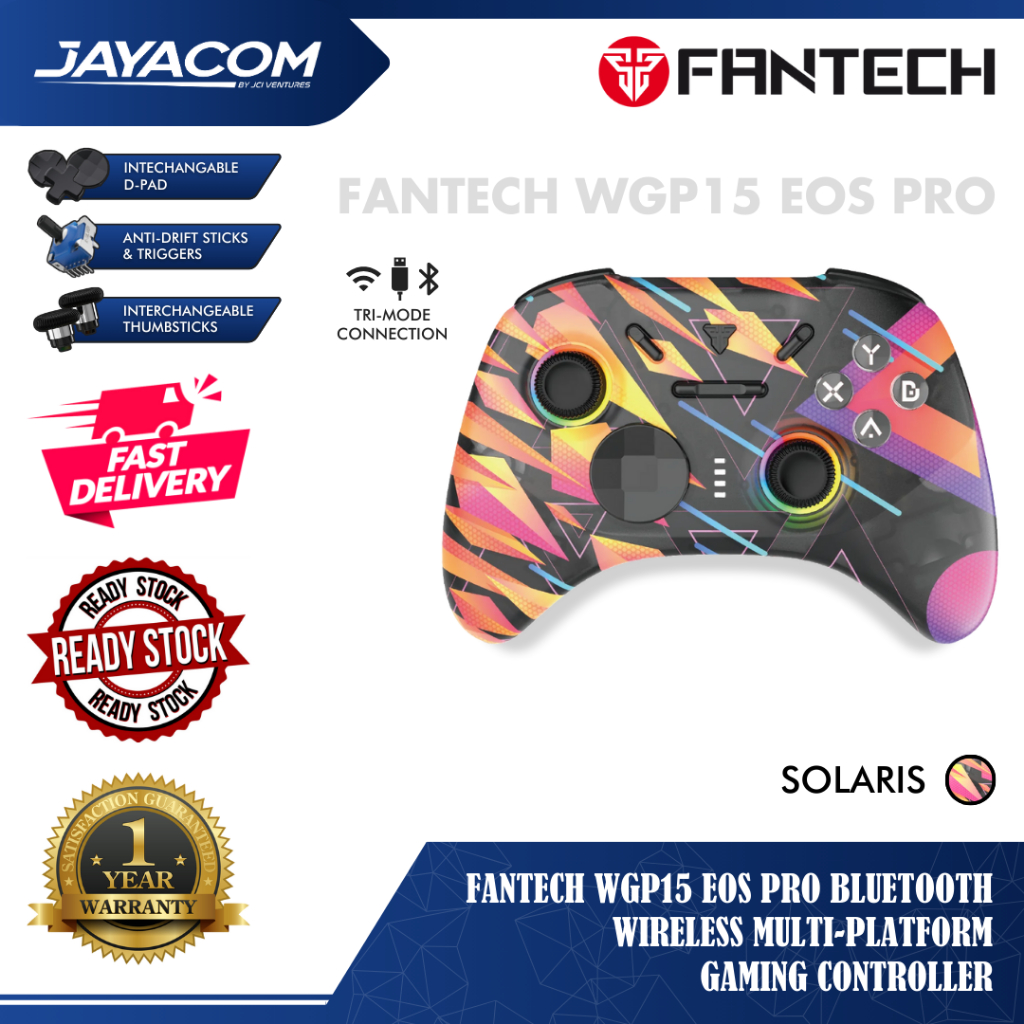 Fantech WGP15 EOS Pro Bluetooth Wireless Multi-Platform Gaming ...