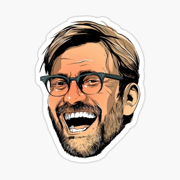 Jurgen Klopp Liverpool Sticker | Shopee Malaysia