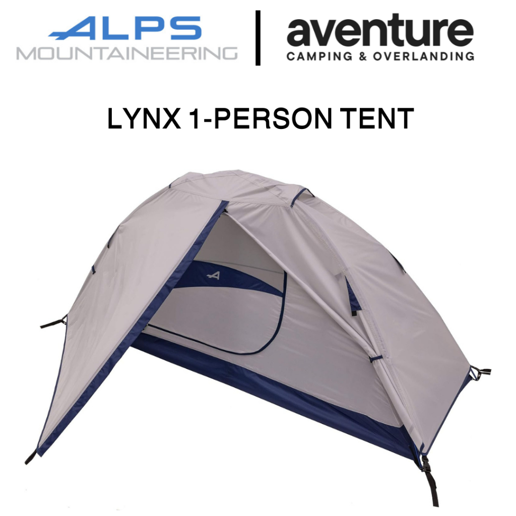 (READY STOCK) ALPS Mountaineering Lynx 1-Person Compact Tent. Hiking Backpacking Lightweight 1 ...