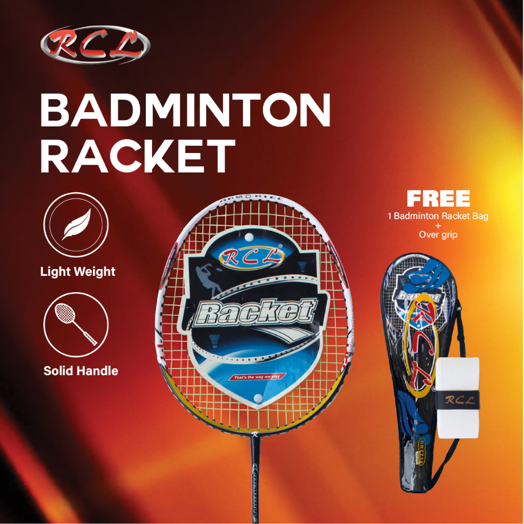 Ready Stock Wholesales🔥RCL [BR9966]🎁 FREE BADMINTON RACKET BAG & GRIP 🎁 ...