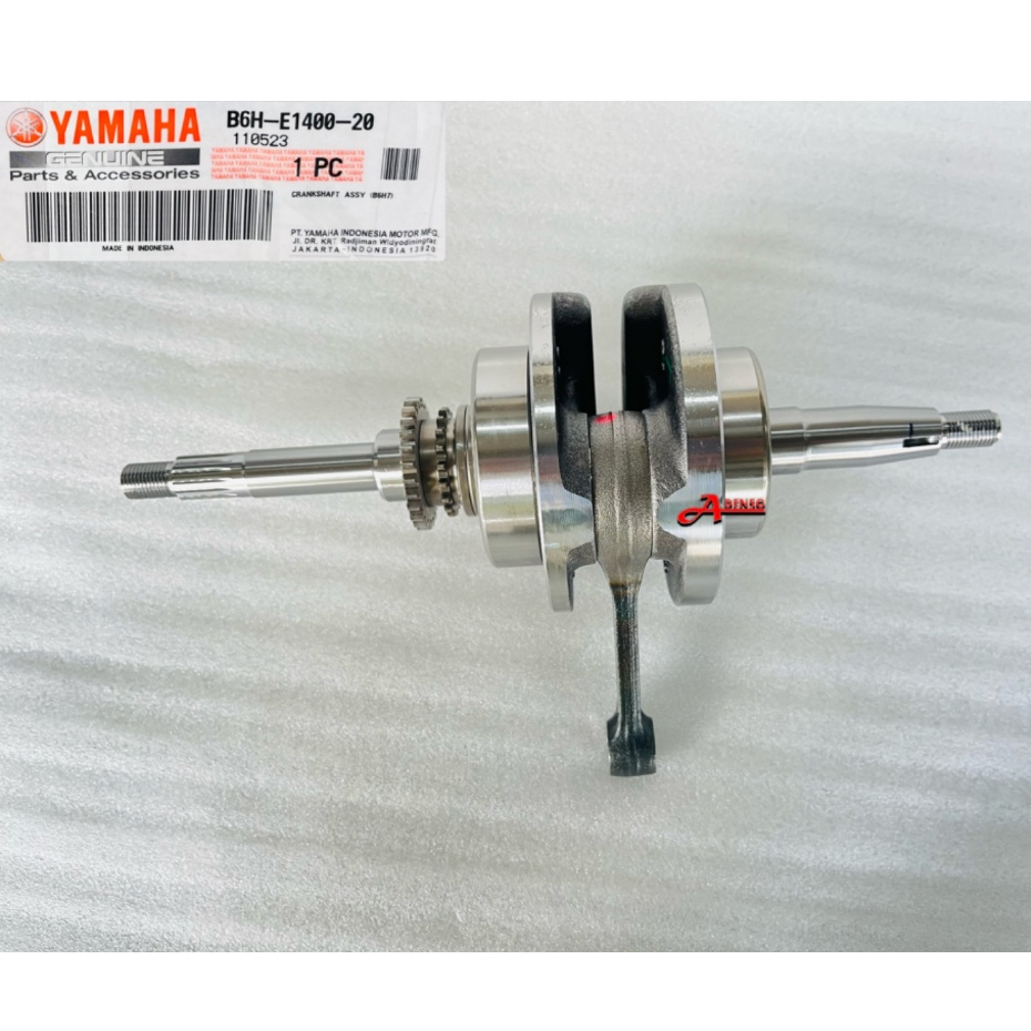 NMAX V2 CRANKSHAFT ASSY (ORIGINAL100%YAMAHA) CRANK LEFT LH RIGHT TH + CON ROD B6H-E1400-20 ...