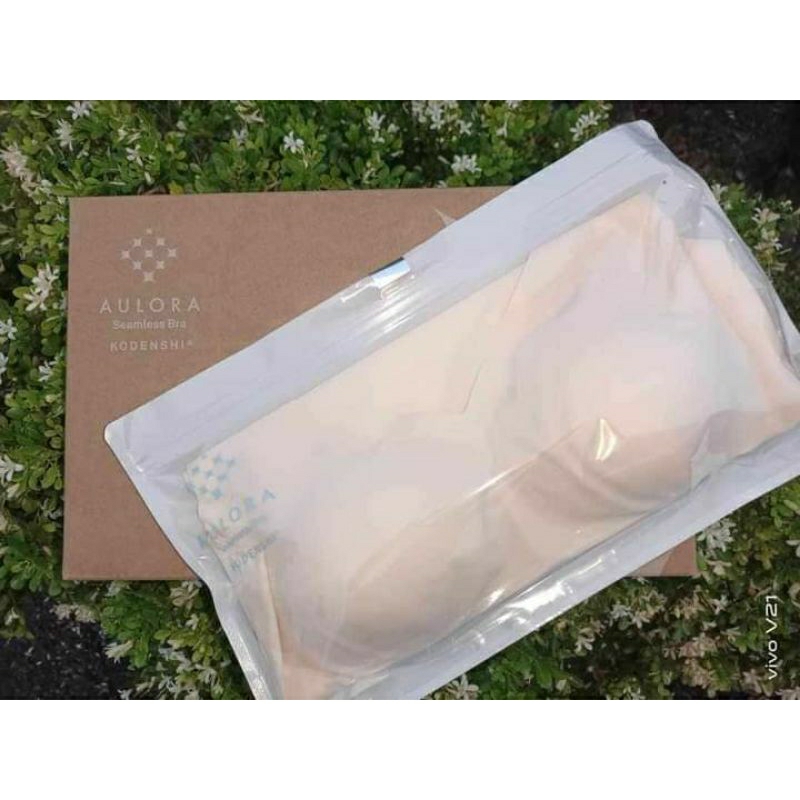 Aulora seamless bra with kodenshi -Black -(1 pcs no box) Pre-order 7 ...
