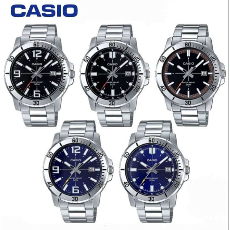 Casio Men Watch MTP-VD01D | Shopee Malaysia