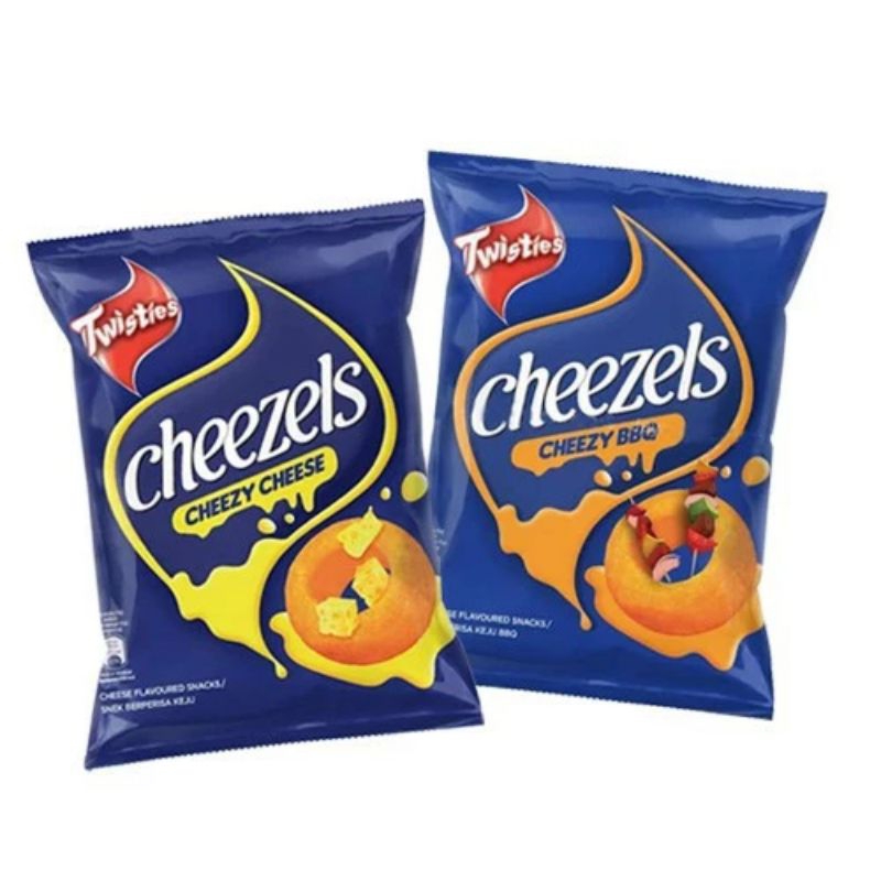 Twisties Cheezels Cheese Flavoured Snacks 60g | Shopee Malaysia