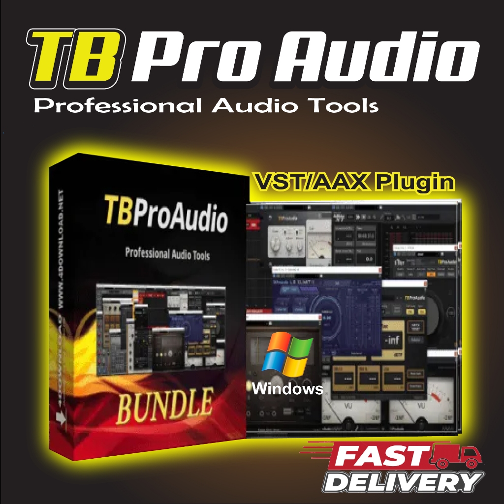 TB Audio Pro VST AAX Audio Tools Plugin For Windows | Shopee Malaysia