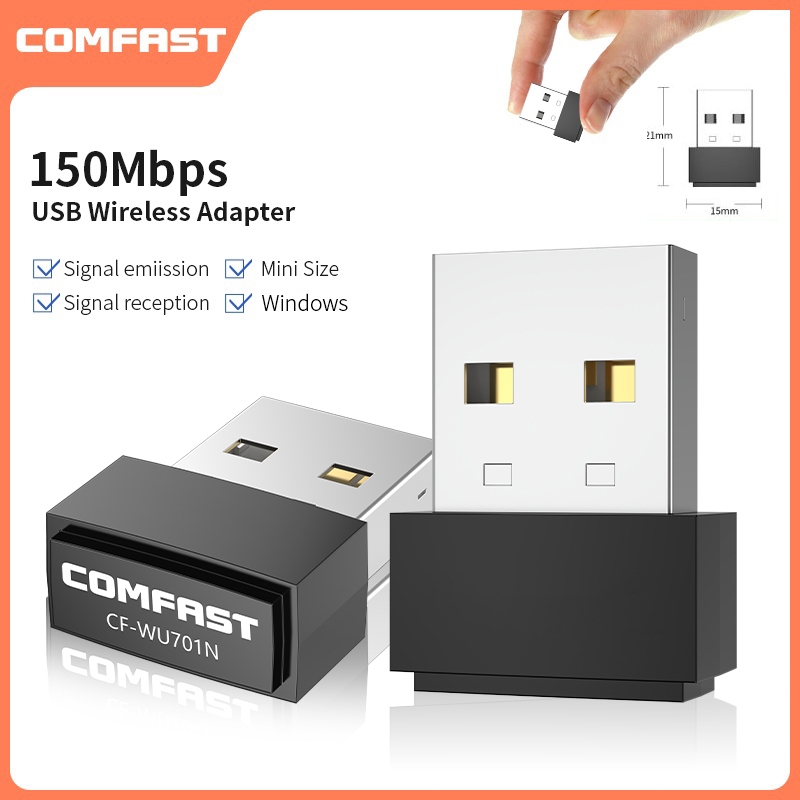 Original COMFAST CF-WU701N Plug & Play USB WiFi Driverless Adapter ...