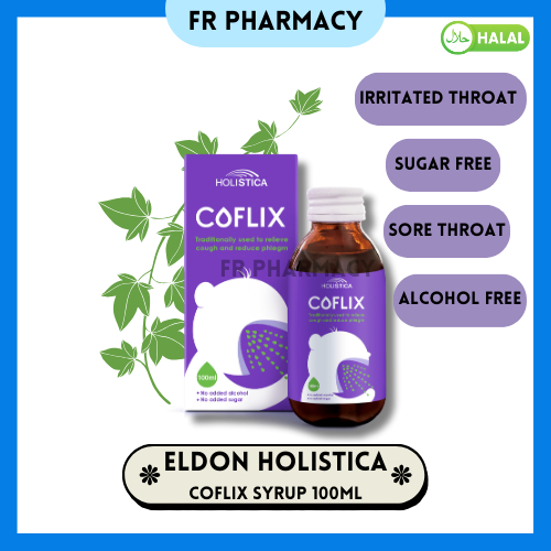 ELDON HOLISTICA COFLIX SYRUP 100ML. Expiry date : 28/03/2025 | Shopee ...