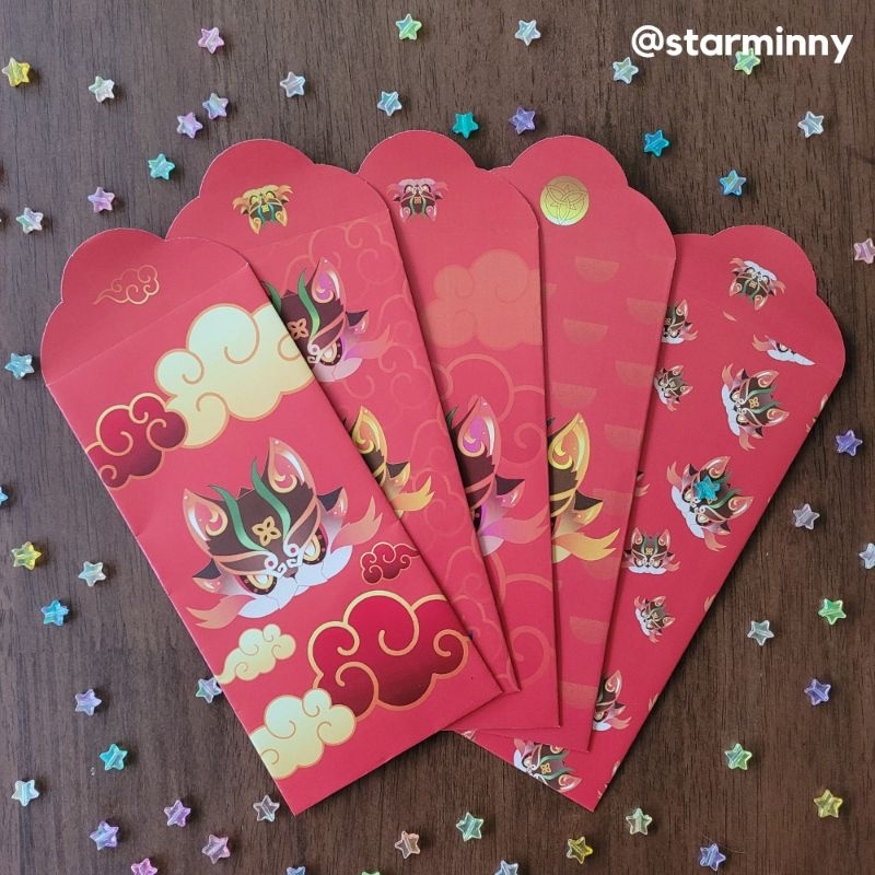 Genshin Ang Pao Chinese New Year 2025 | Ang Pow | Ang Pau | Red Packet ...