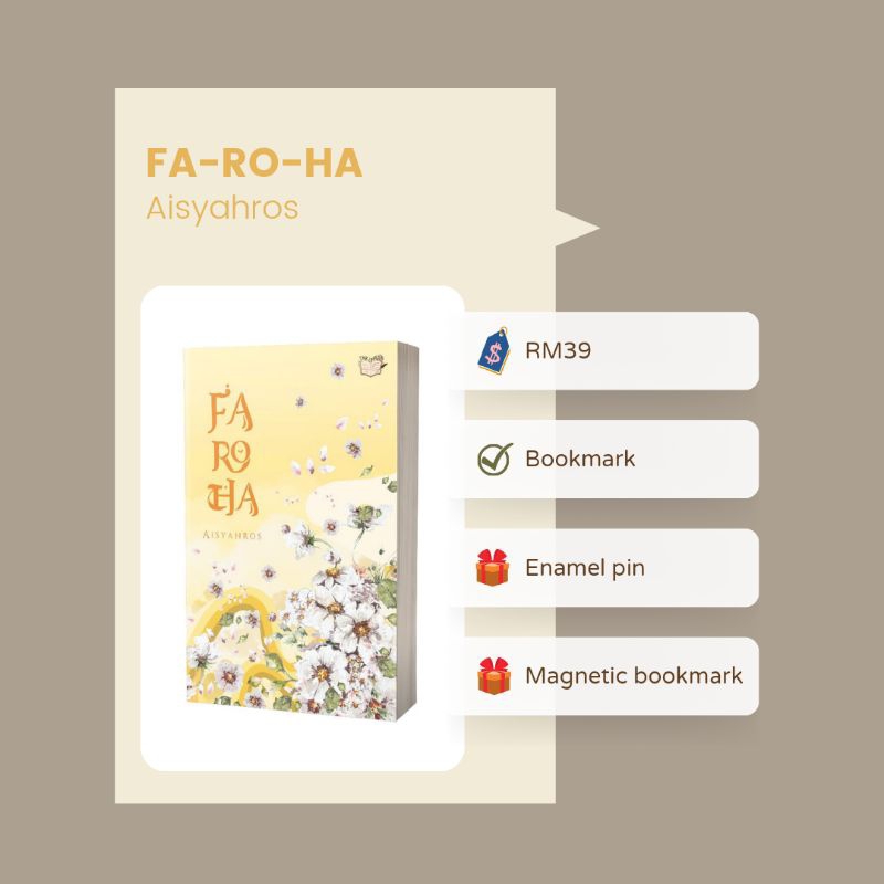 Novel Fa-Ro-Ha by Aisyahros | Shopee Malaysia