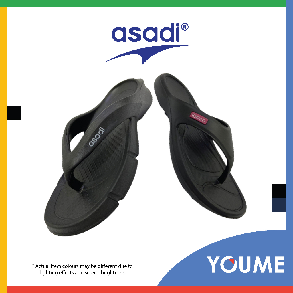 ASADI 80343 MJA1425 Men Ergonomic Flip Flops Slippers Sandals/EVA Thick ...