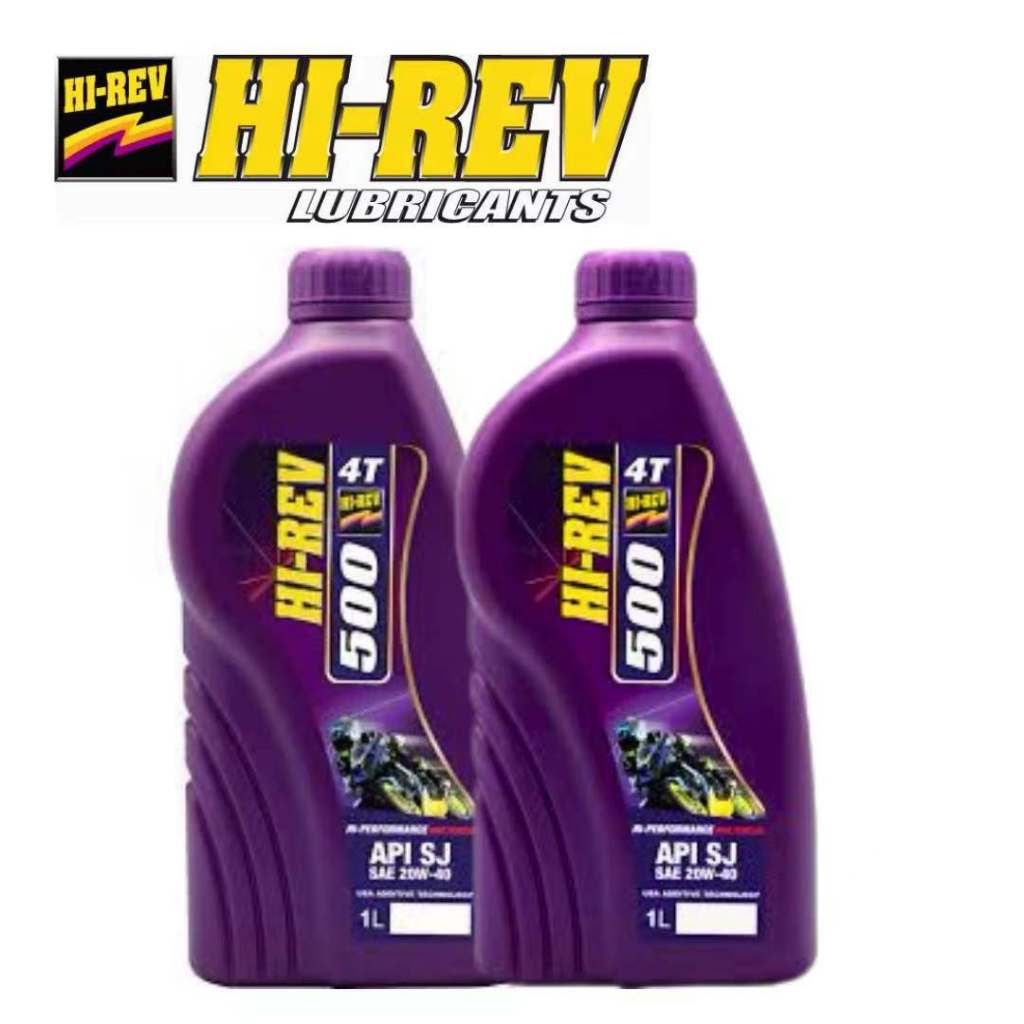 HI-REV 4T 500 SUPER RACING WITH IMPROVED FORMULA SAE 4020W-40 ORIGINAL ...
