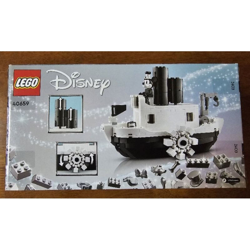 LEGO 40659 Disney Mini Steamboat Willie | Shopee Malaysia