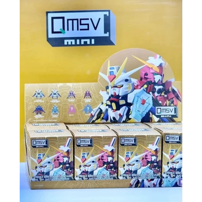 [100% Original] Bandai QMSV Mini Strike Freedom Gundam Blind Box ...
