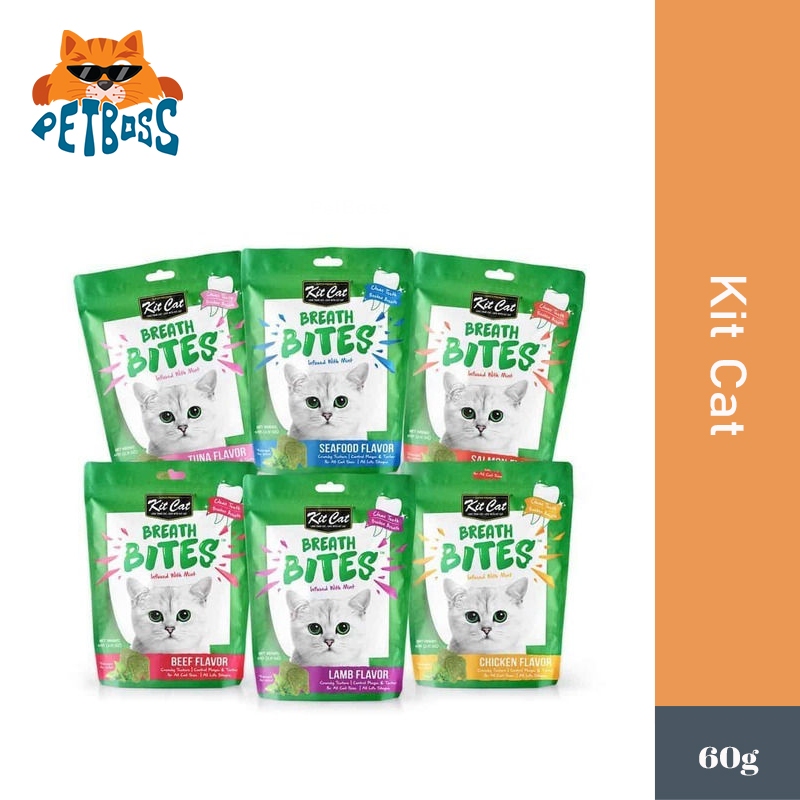 Kit Cat Breath Bites Cat Snacks (60g) | Shopee Malaysia