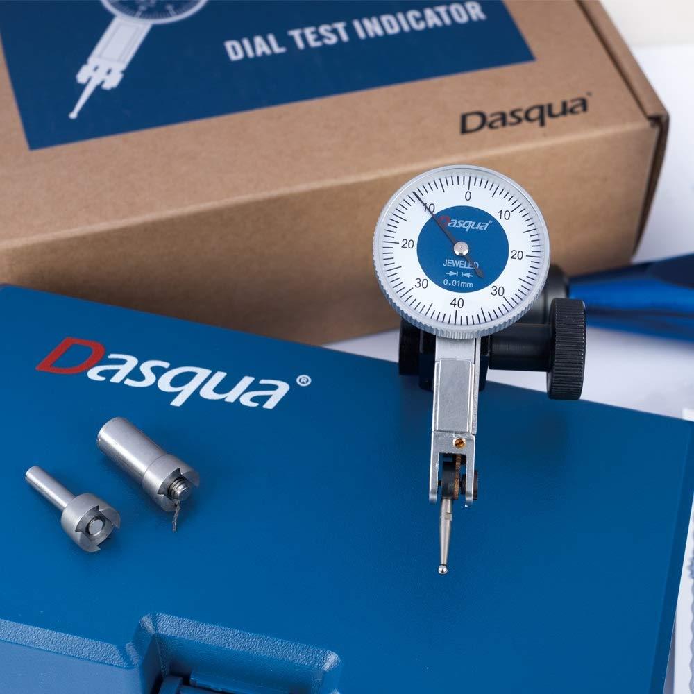 DASQUA High Precision Dial Test Indicator Satin Chorme-Finished With ...