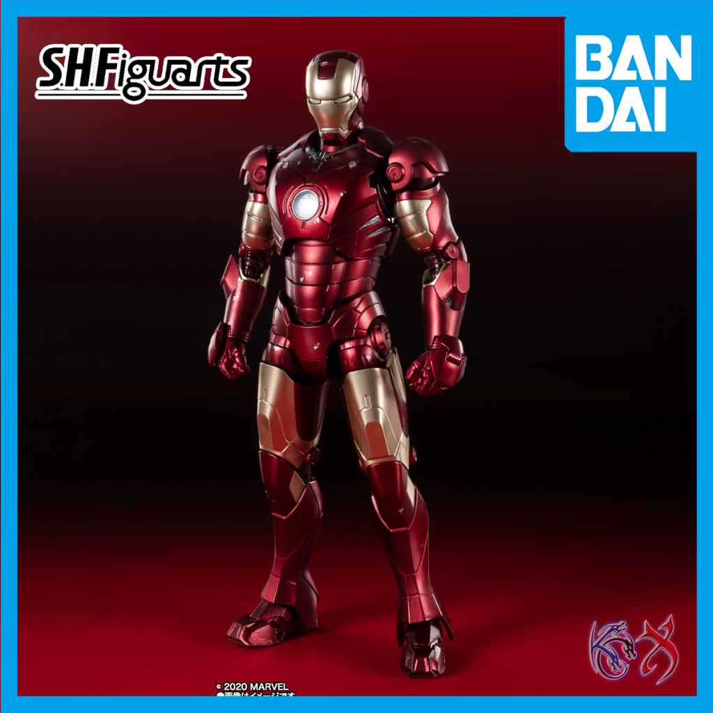 S.H.Figuarts SHF Iron Man Mark 3 III Birth of Iron Man EDITION Ironman ...