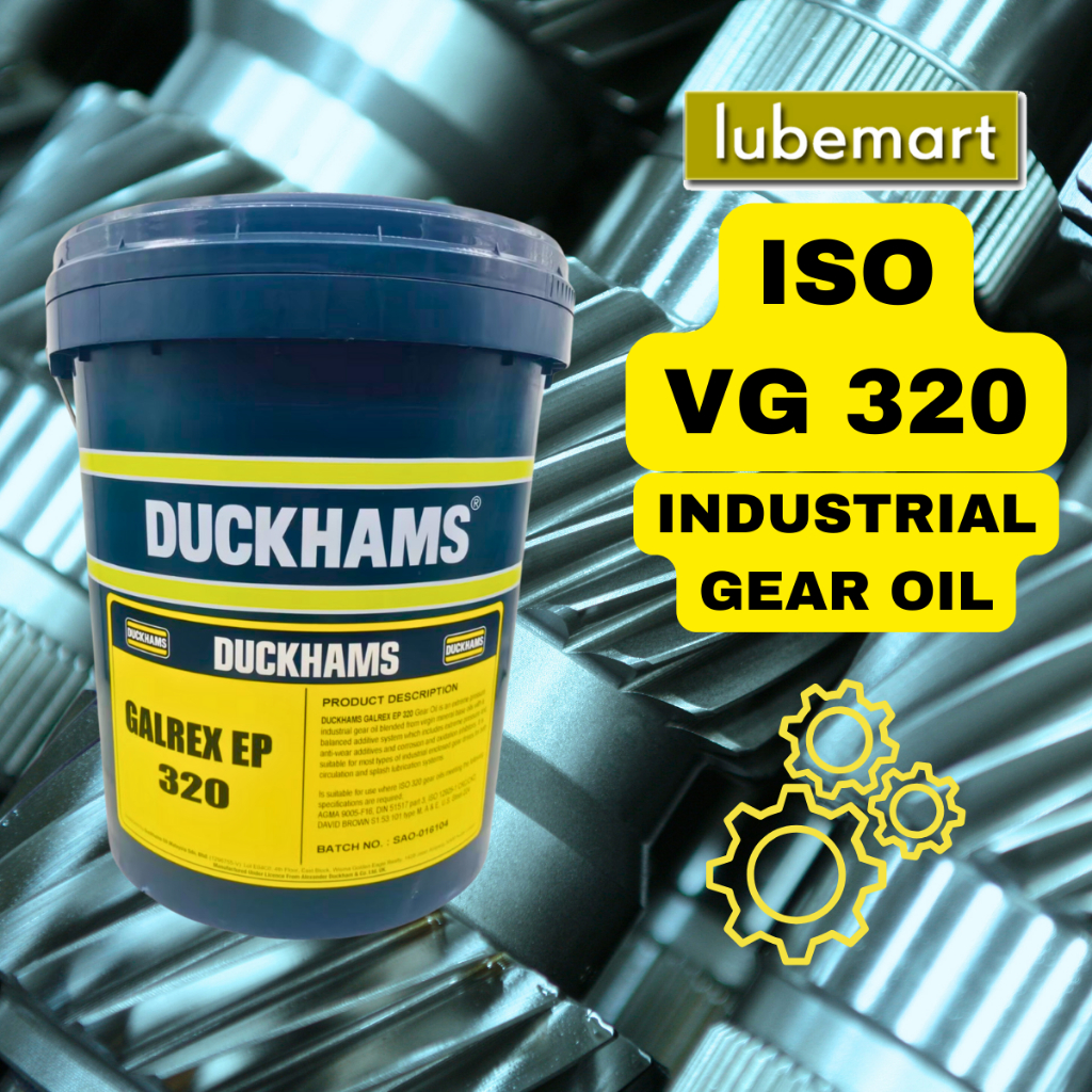 Duckhams Galrex EP 320 (18 liters) - CLP VG 320 Industrial Gear Oil ...