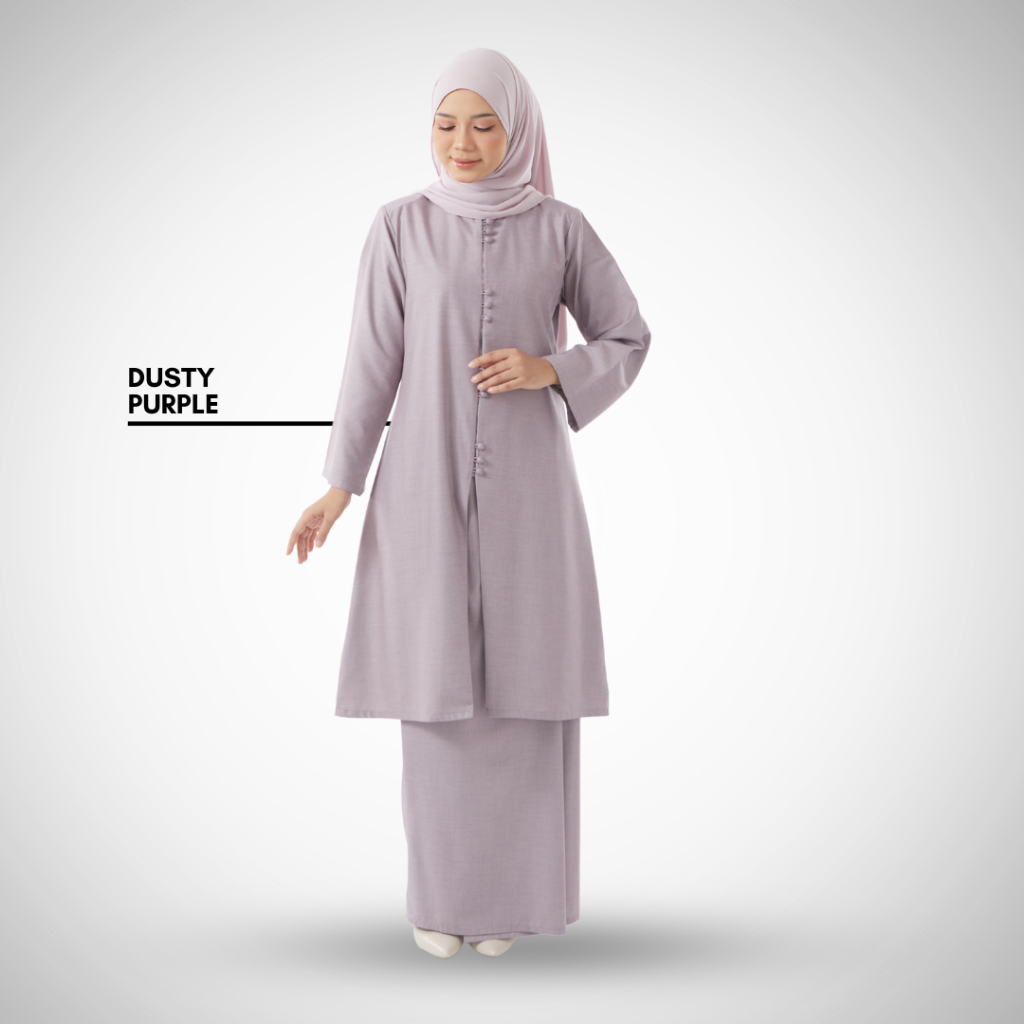 INHANNA Kamelia Textured Baju Kebaya Modern | Shopee Malaysia