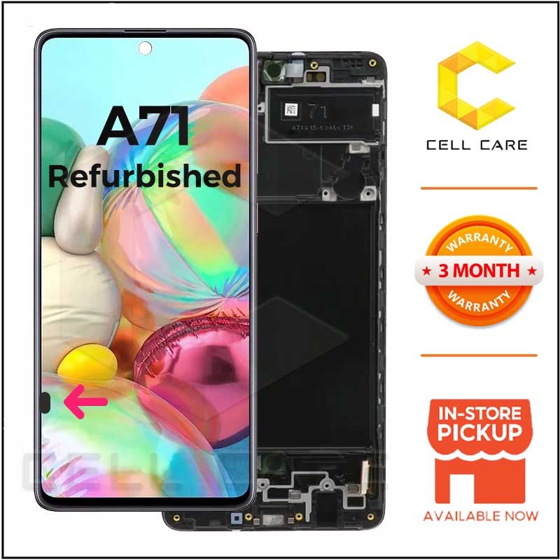 Defect LCD Display Screen Compatible For SAMSUNG A71 A715F | Shopee ...