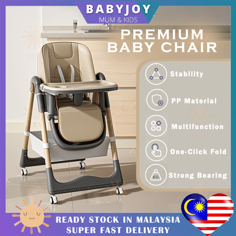 BABYJOY Baby High Chair Fortable Baby Feeding Chair Baby Dining Chair ...