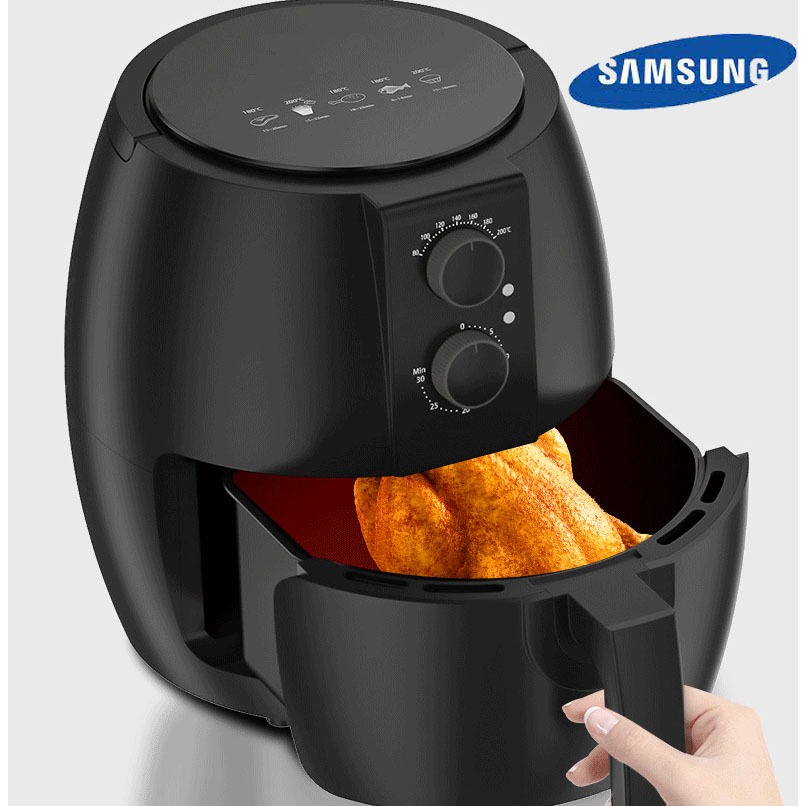 lilimall.my™ 4.5L Air Fryer LCD Oil Free No Air Fyer Smoke Chip Machine ...