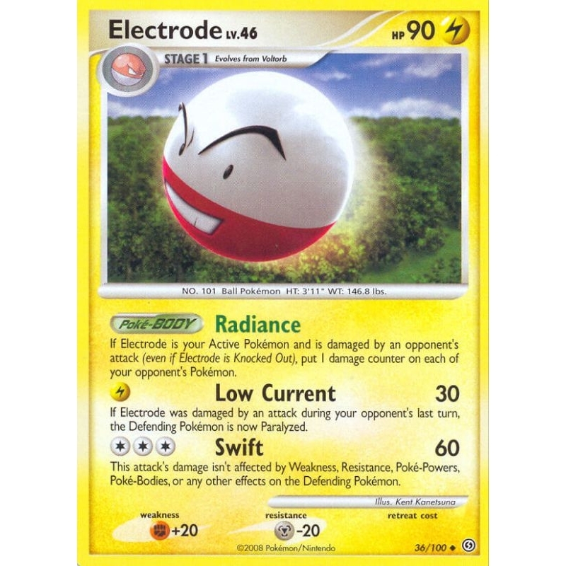 [No.101 /Electrode] Pokemon card (*not genuine product*) | Shopee Malaysia